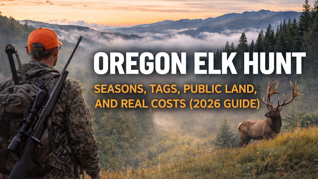 Oregon Elk Hunt 2026: Seasons, Tags, Public Land Costs!